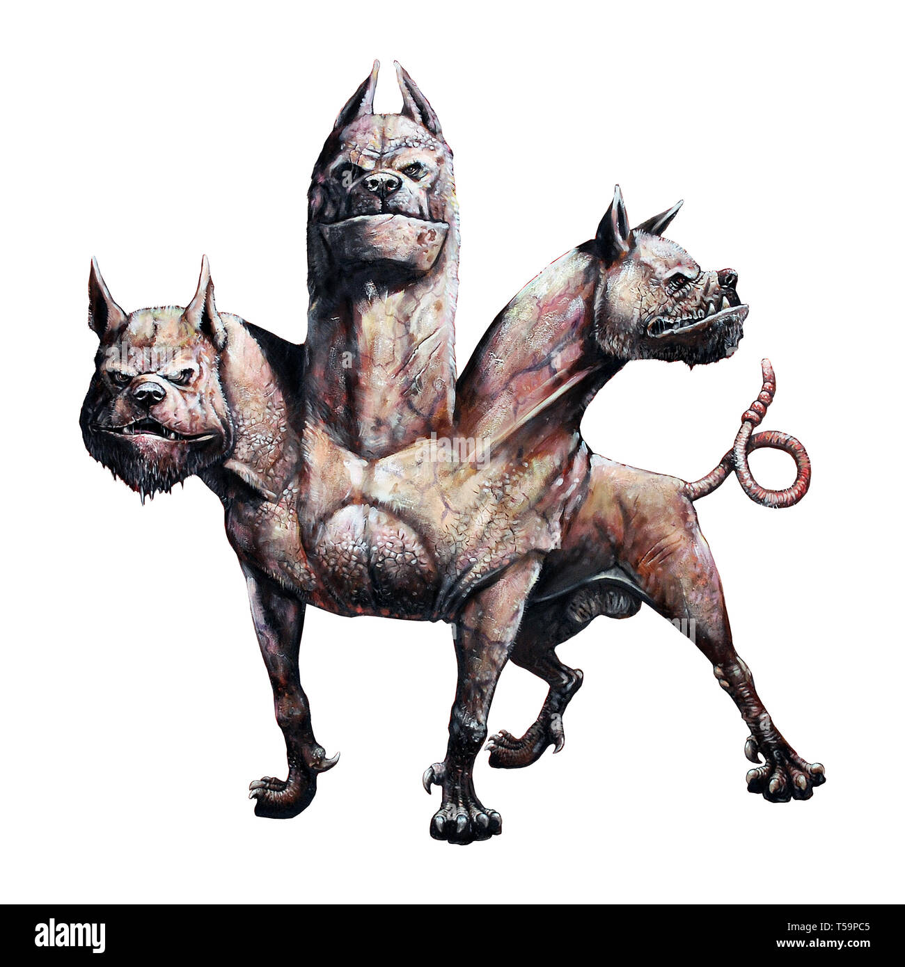 Cerbère mythologie Banque de photographies et d’images à haute ...