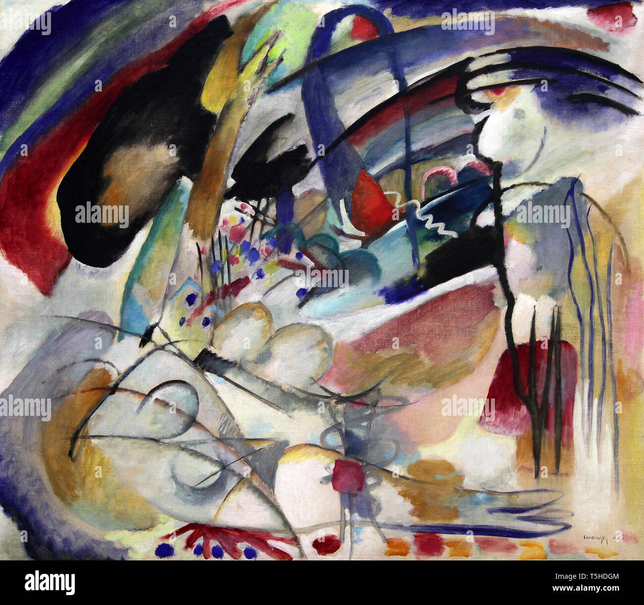 Kandinsky Improvisation Banque d'image et photos - Alamy