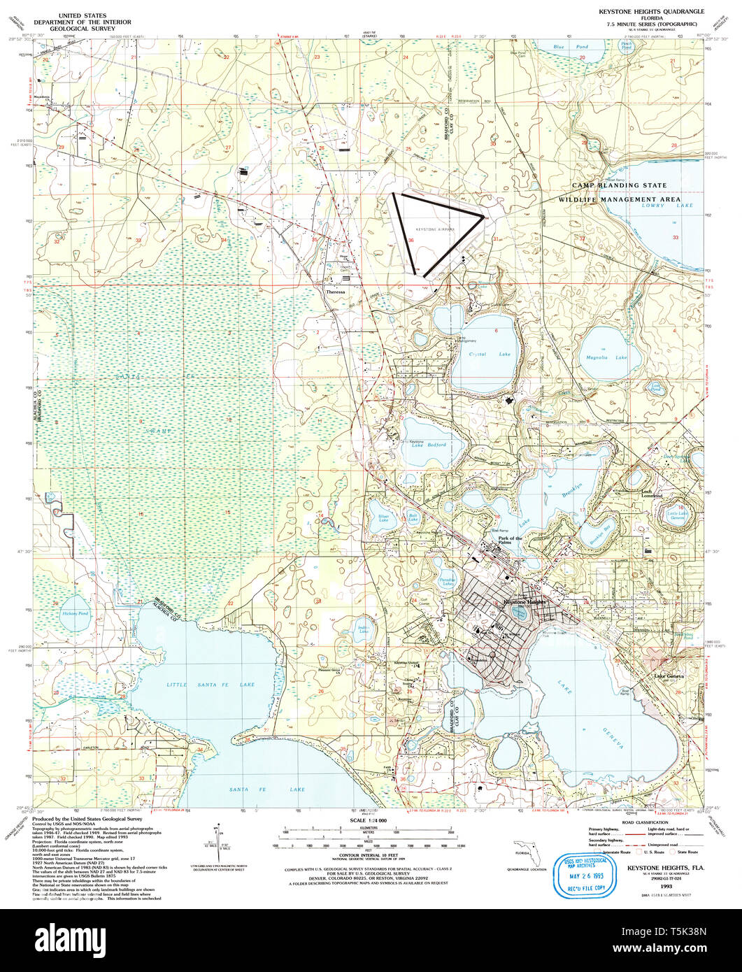 Carte des hauteurs keystone Banque de photographies et d’images à haute ...