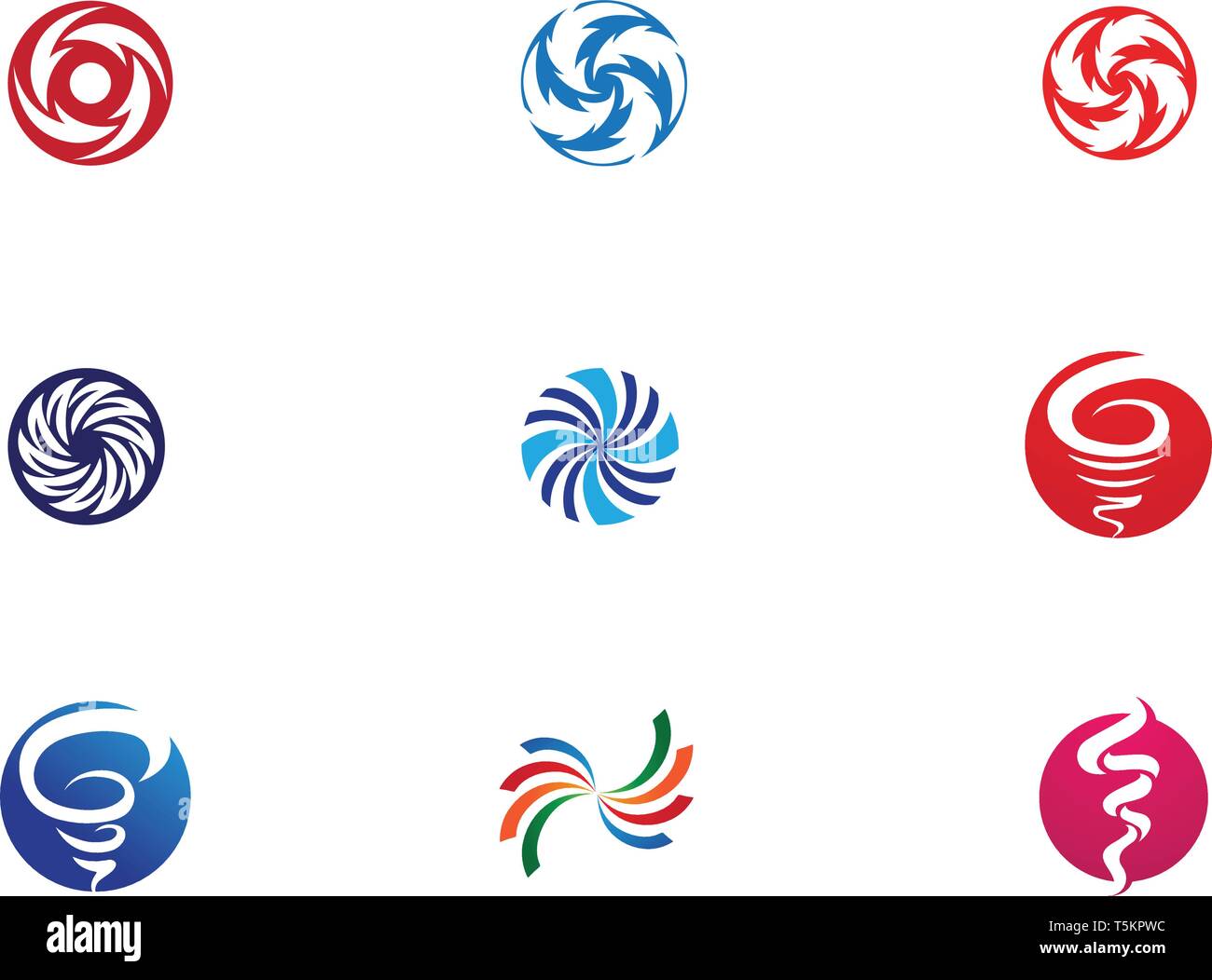 Vortex logo Banque de photographies et d’images à haute résolution - Alamy
