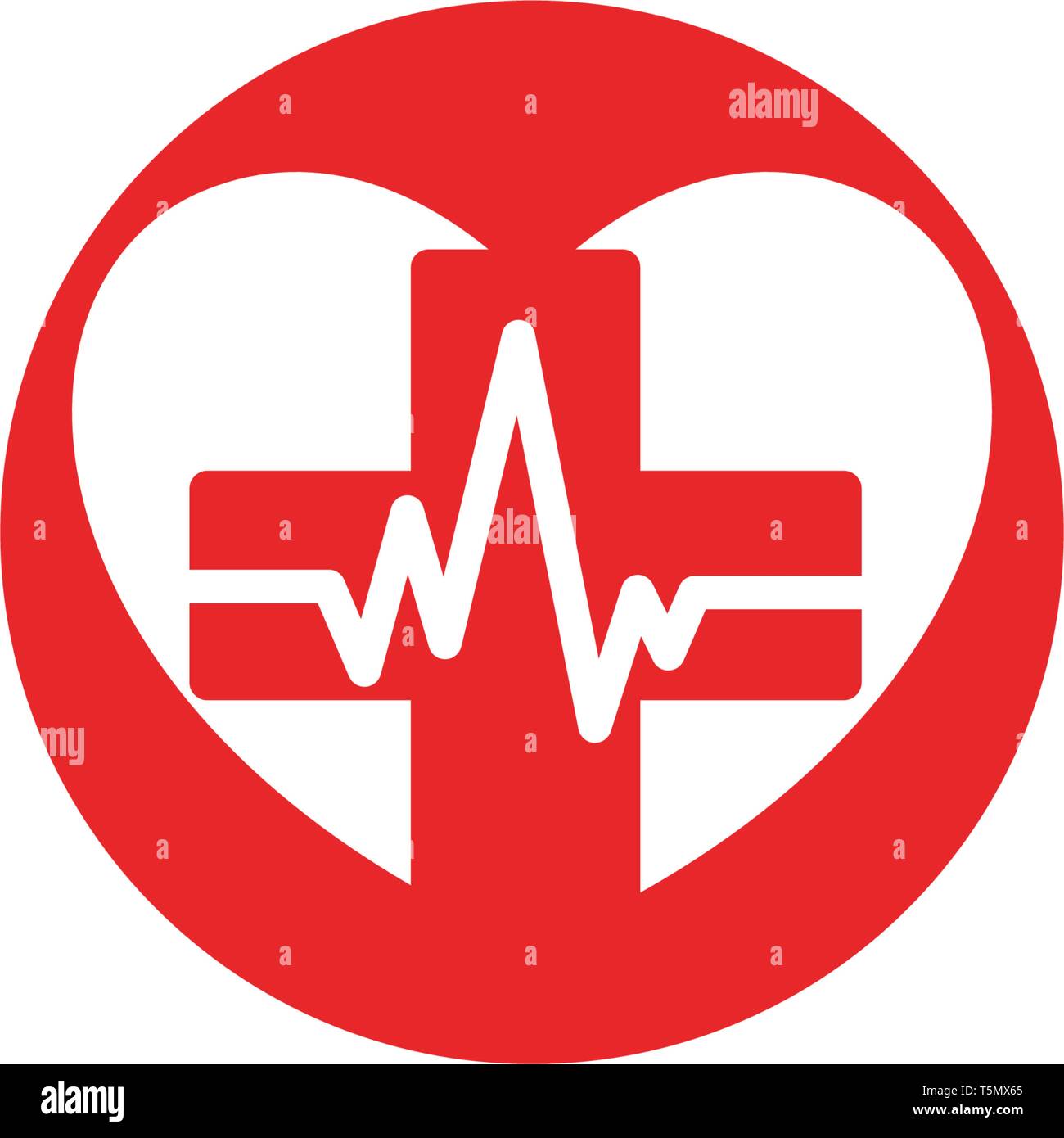 Logo de l'hôpital et les symboles santé vecteur icônes de modèle Image ...