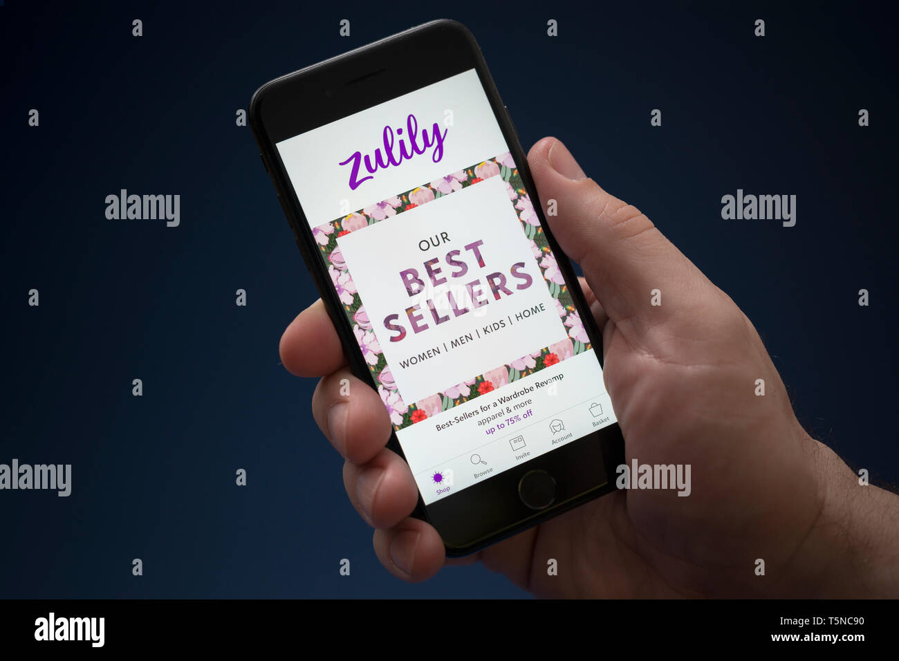 Zulily logo Banque de photographies et d’images à haute résolution - Alamy