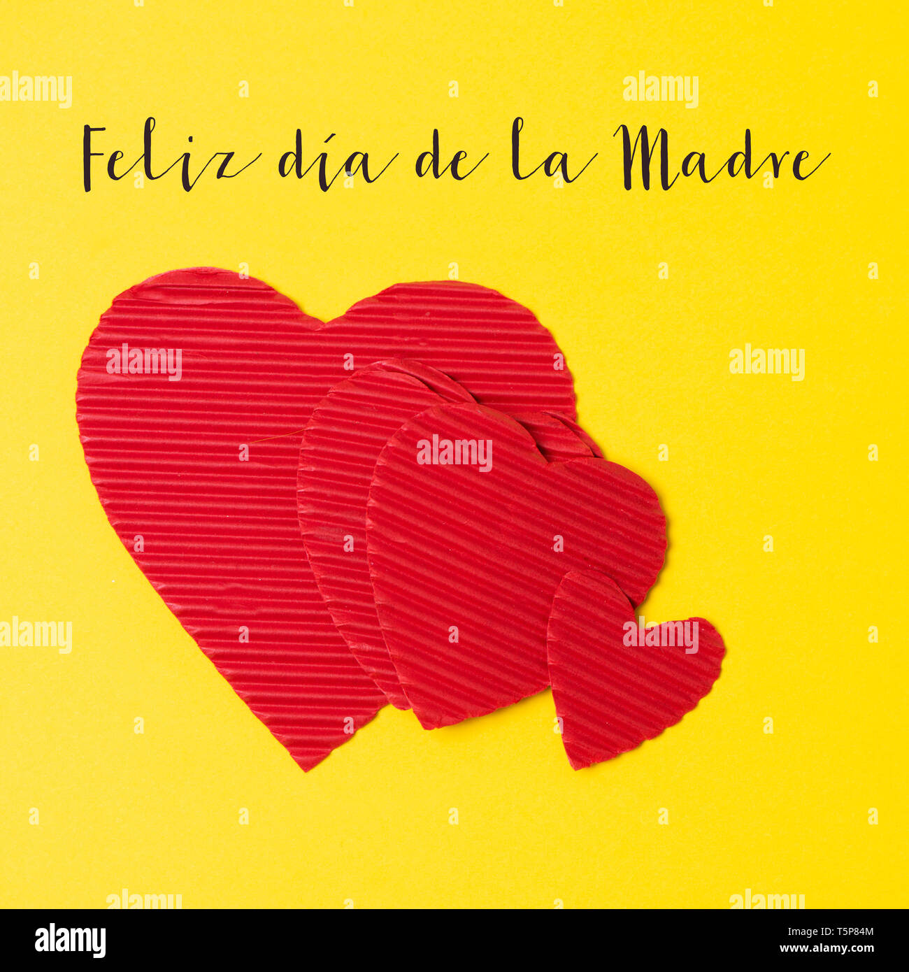 Feliz dia de la madre Banque de photographies et d’images à haute ...