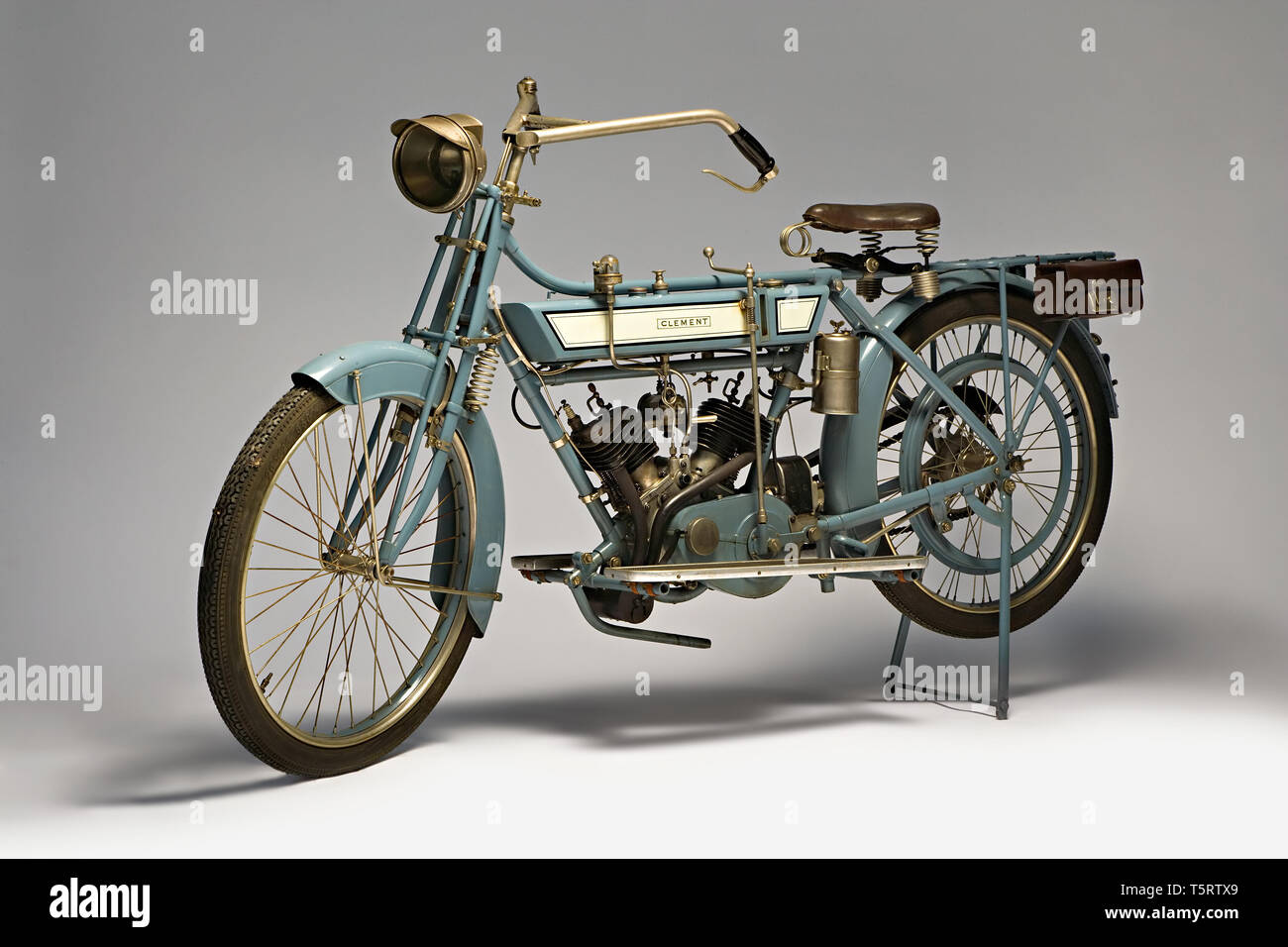 Moto d'epoca Clément, deux cylindres 3 Hp, Marca : Clément (Motosacoche ...