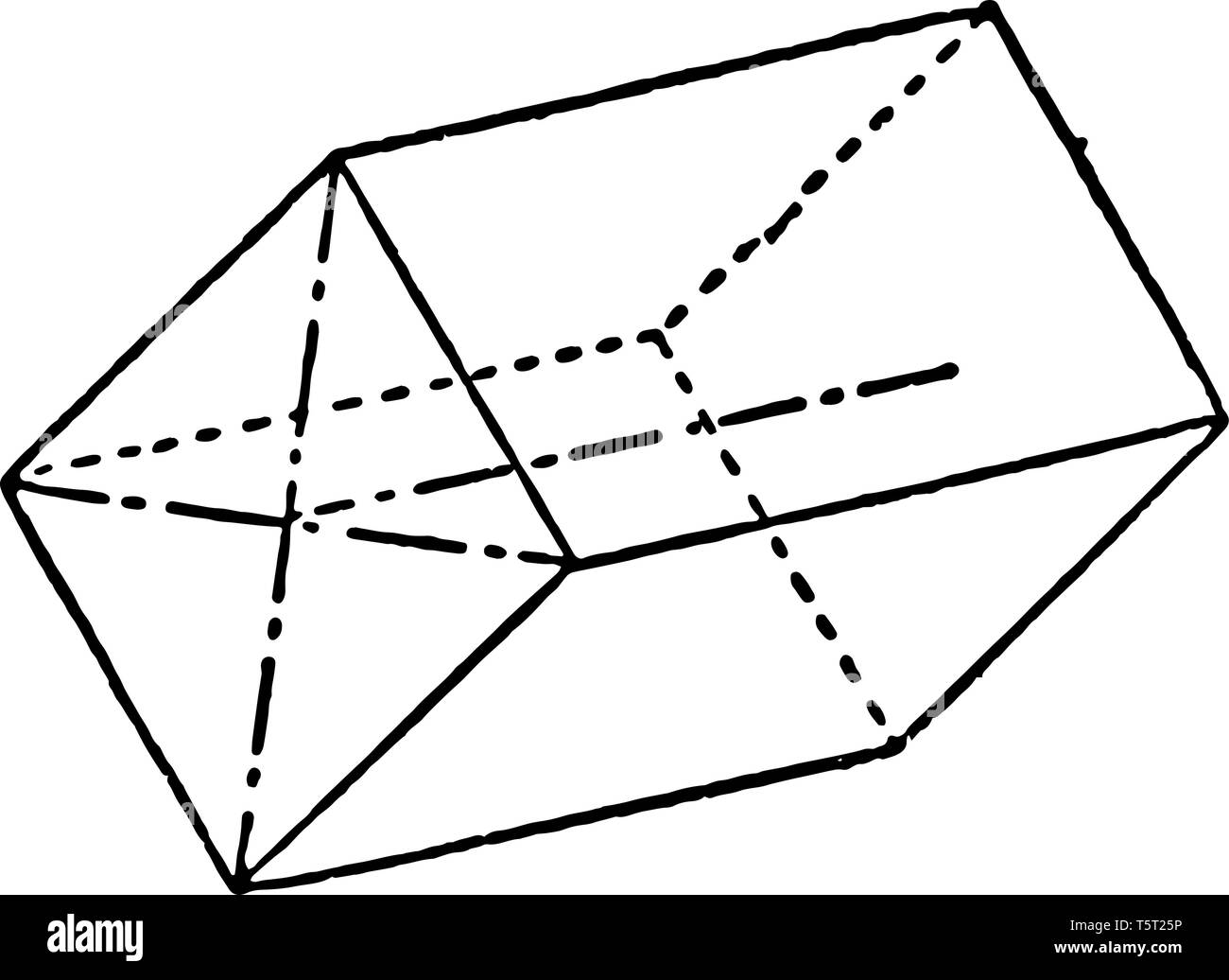 Un diagramme de prisme et pinacoid Brachy -Macro qui se compose de ...