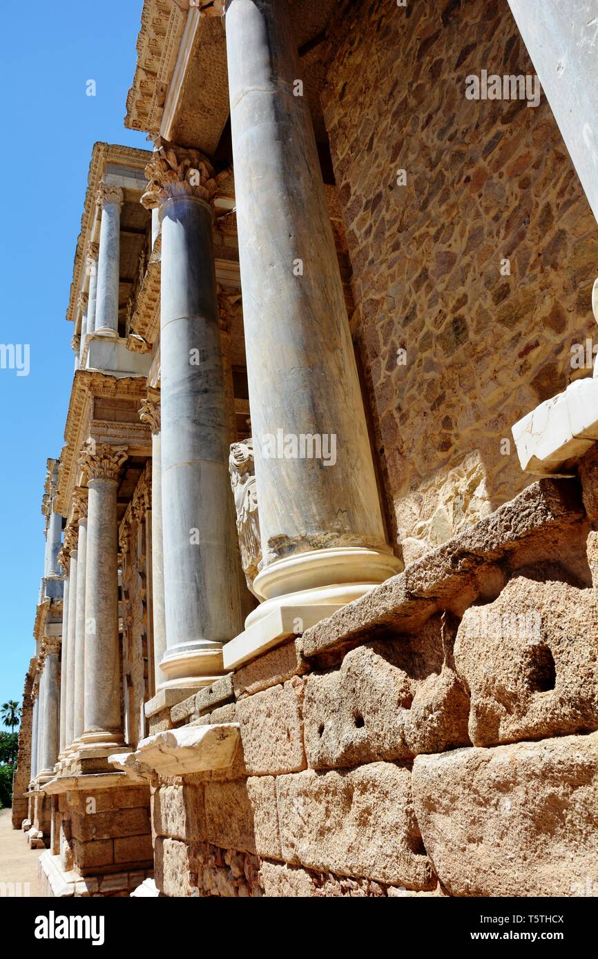 Colonnes aux ruines romaines Banque de photographies et d’images à ...