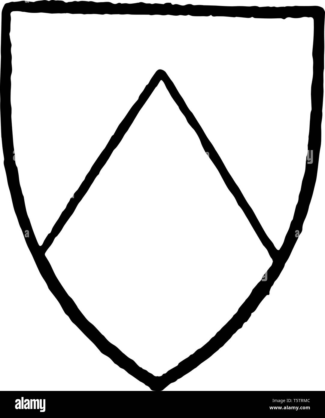 Aston est le parti d'argent et de sable ou d'argent une cheveronwise ...