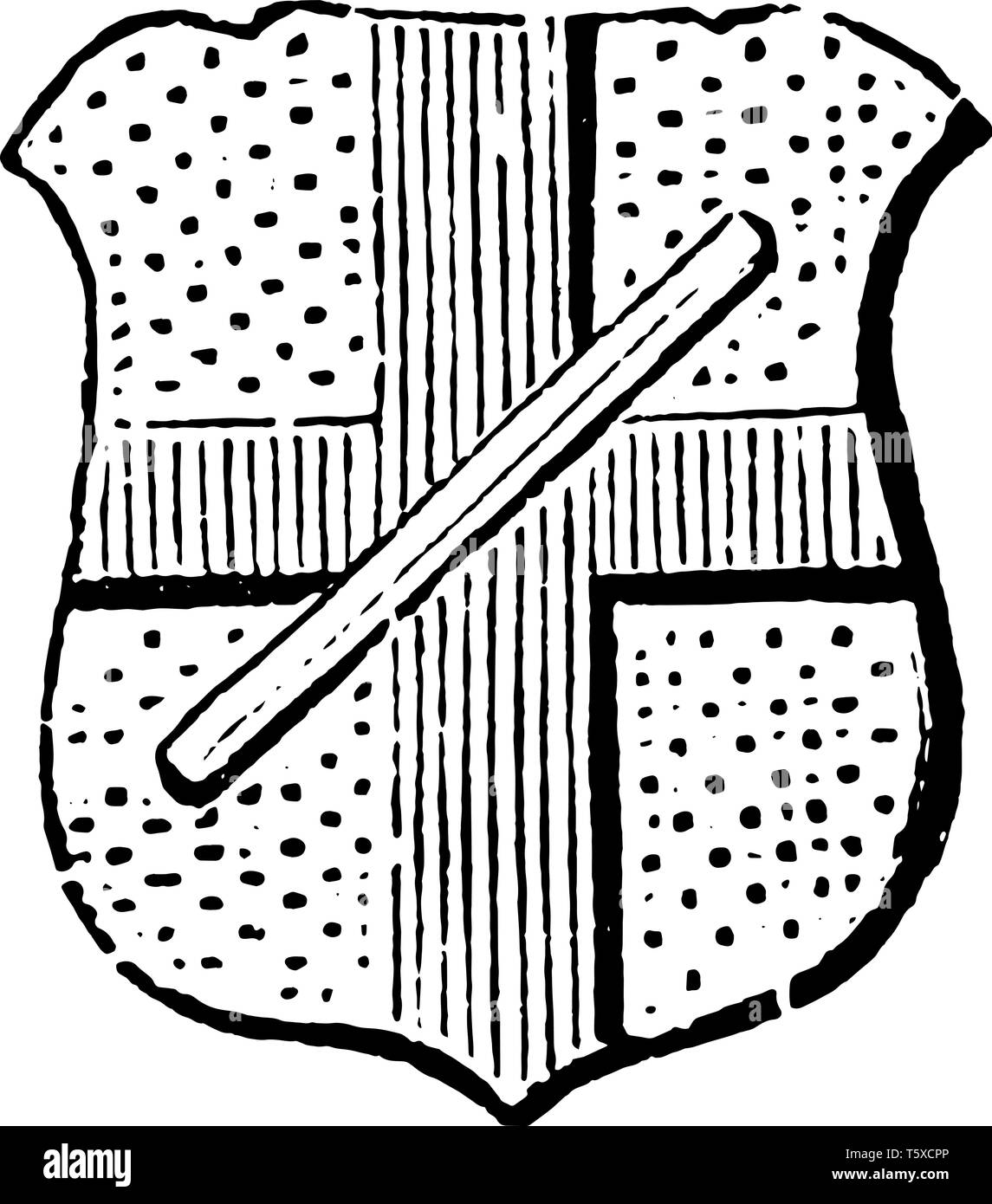 Blason manteaux Banque d'images vectorielles - Alamy
