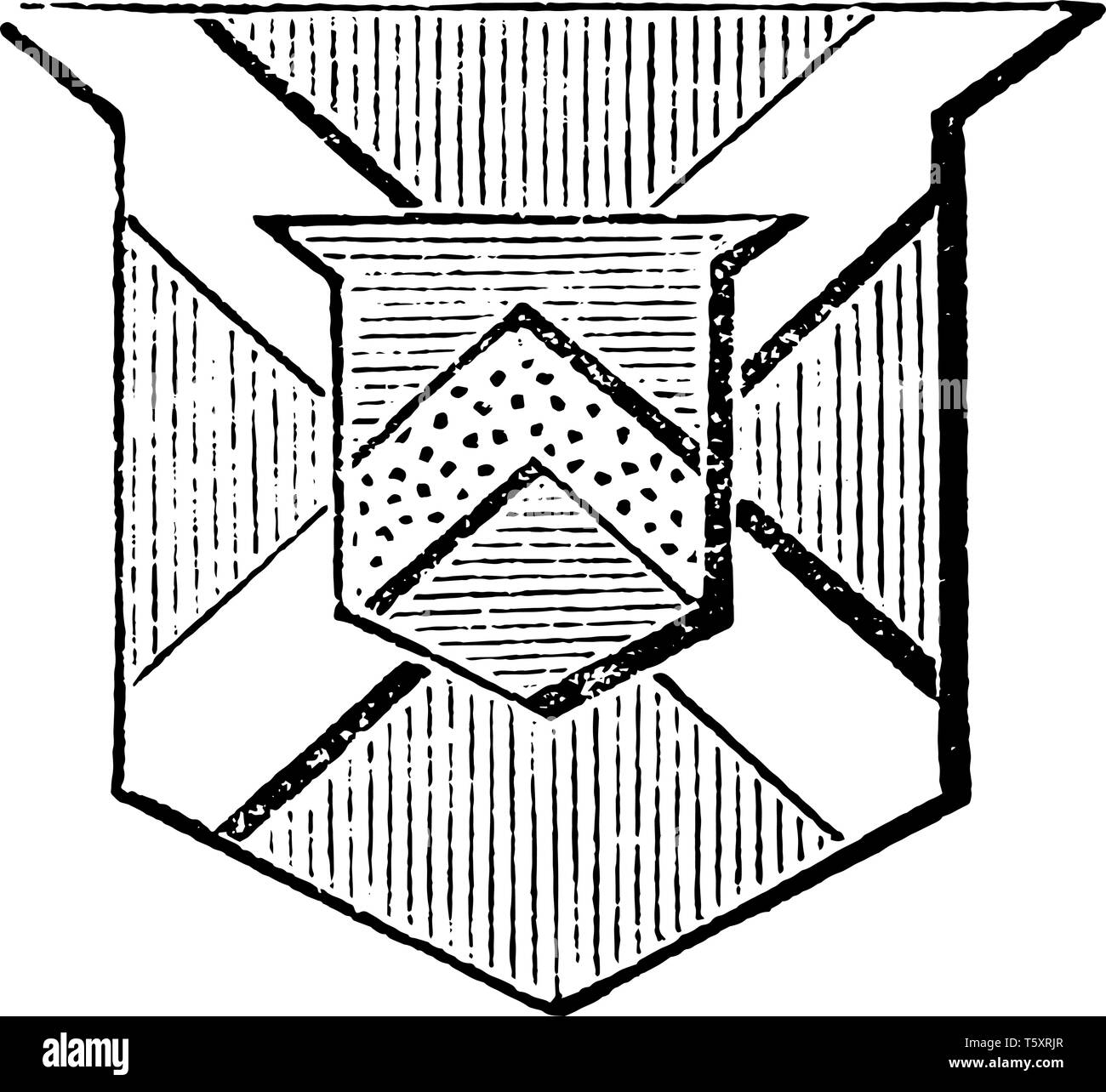 Baron et Femme comme dans les exemples précédents, vintage dessin ou ...