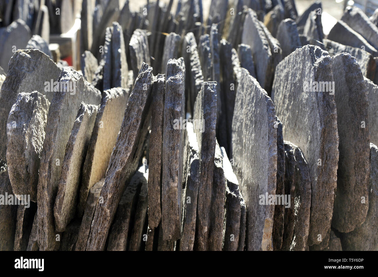Toit en pierre de lauze Banque de photographies et d’images à haute ...