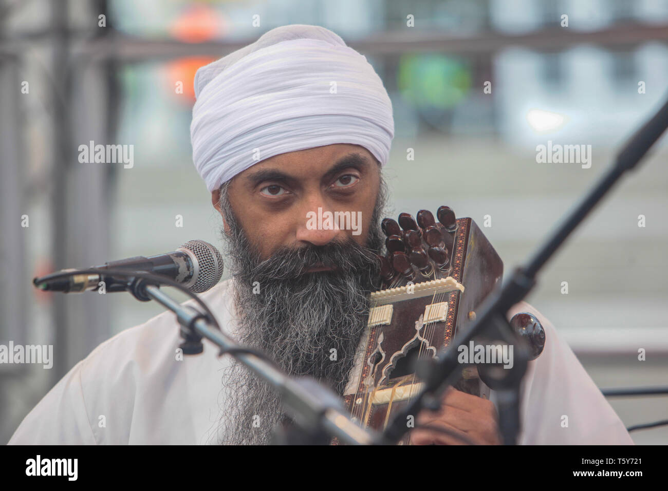 Policier sikh avec turban Banque de photographies et d’images à haute ...
