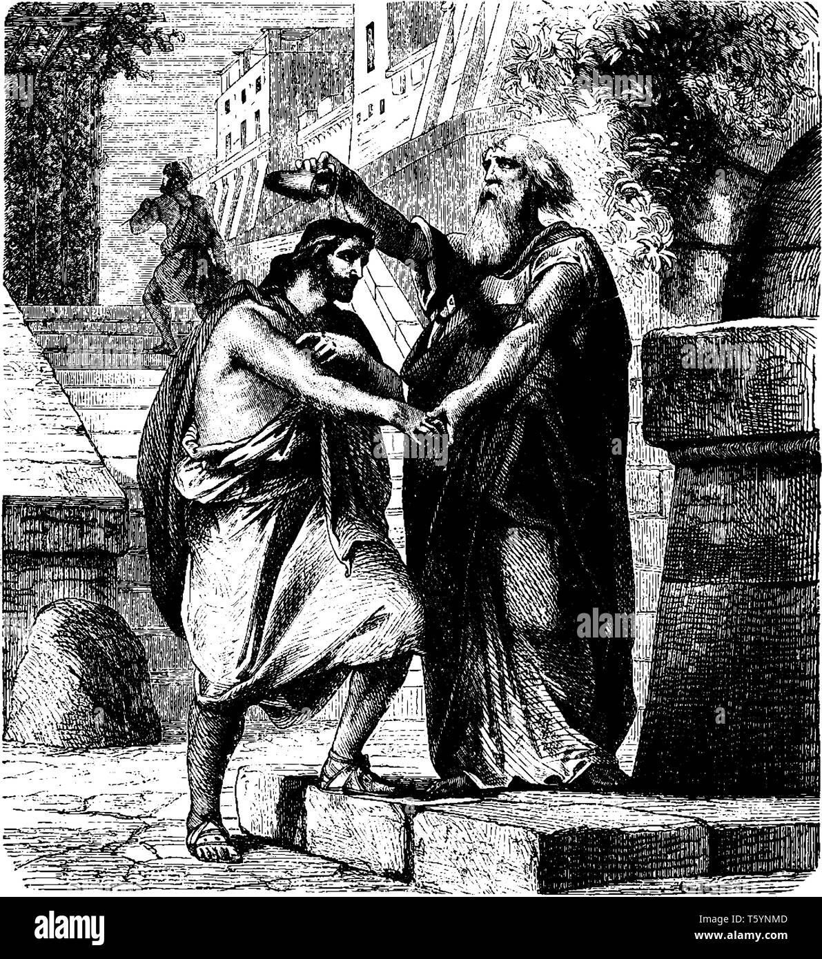 Prophet samuel Banque d'images vectorielles - Alamy