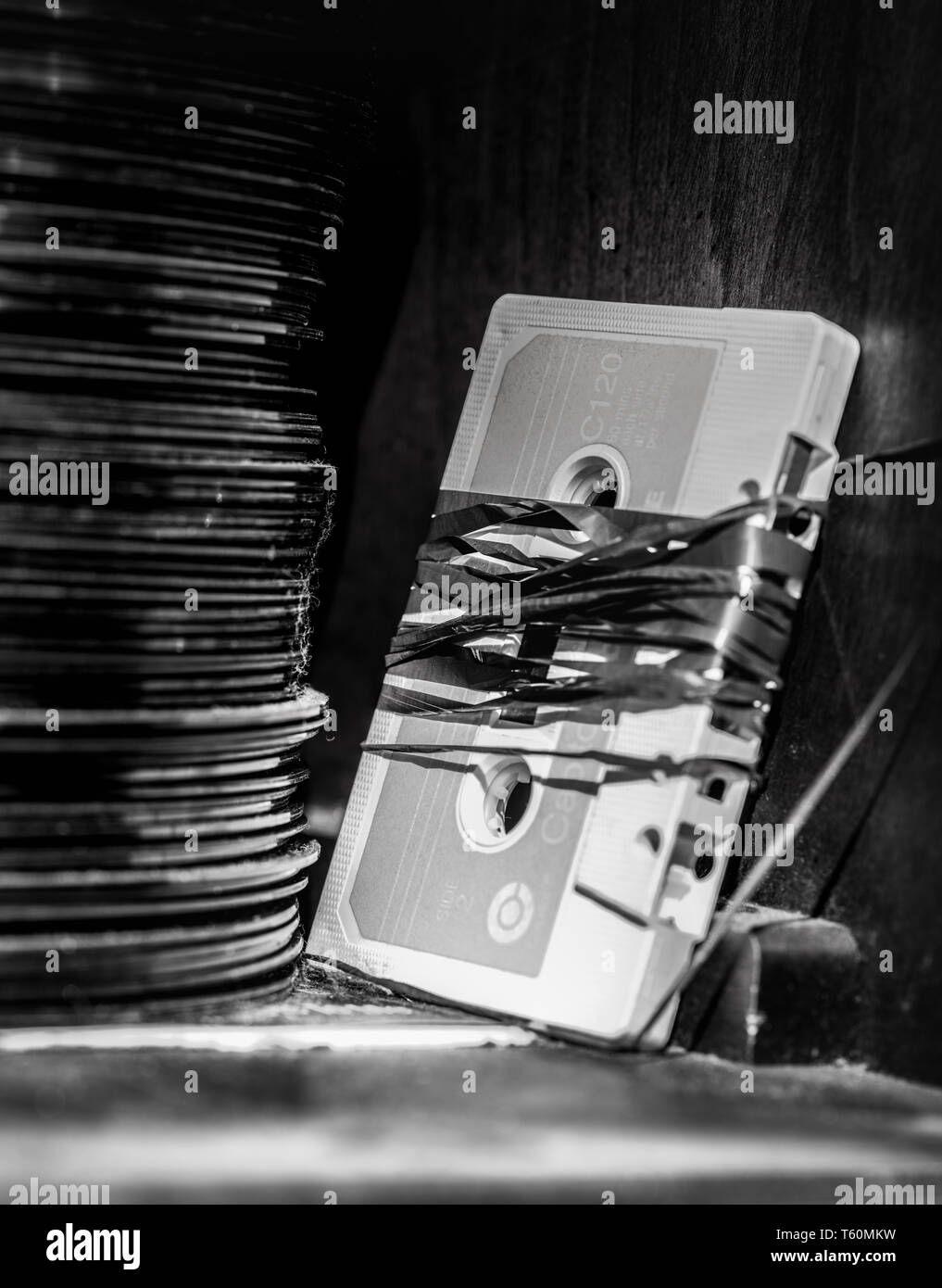 Stockage de cassettes Banque de photographies et d’images à haute ...