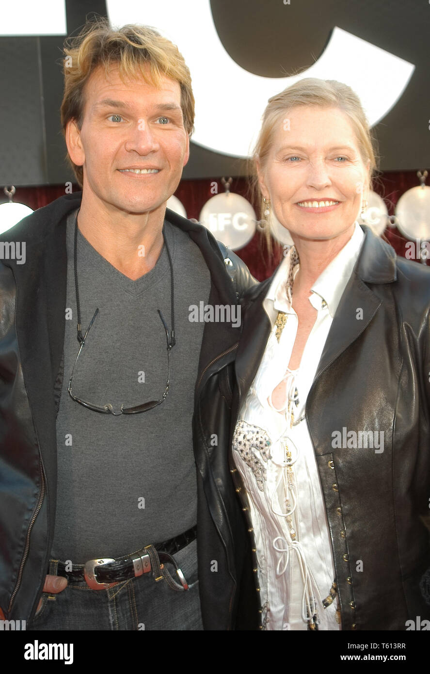 Patrick swayze et sa femme lisa niemi Banque de photographies et d ... Patrick swayze et sa femme lisa niemi Banque de photographies et d ...