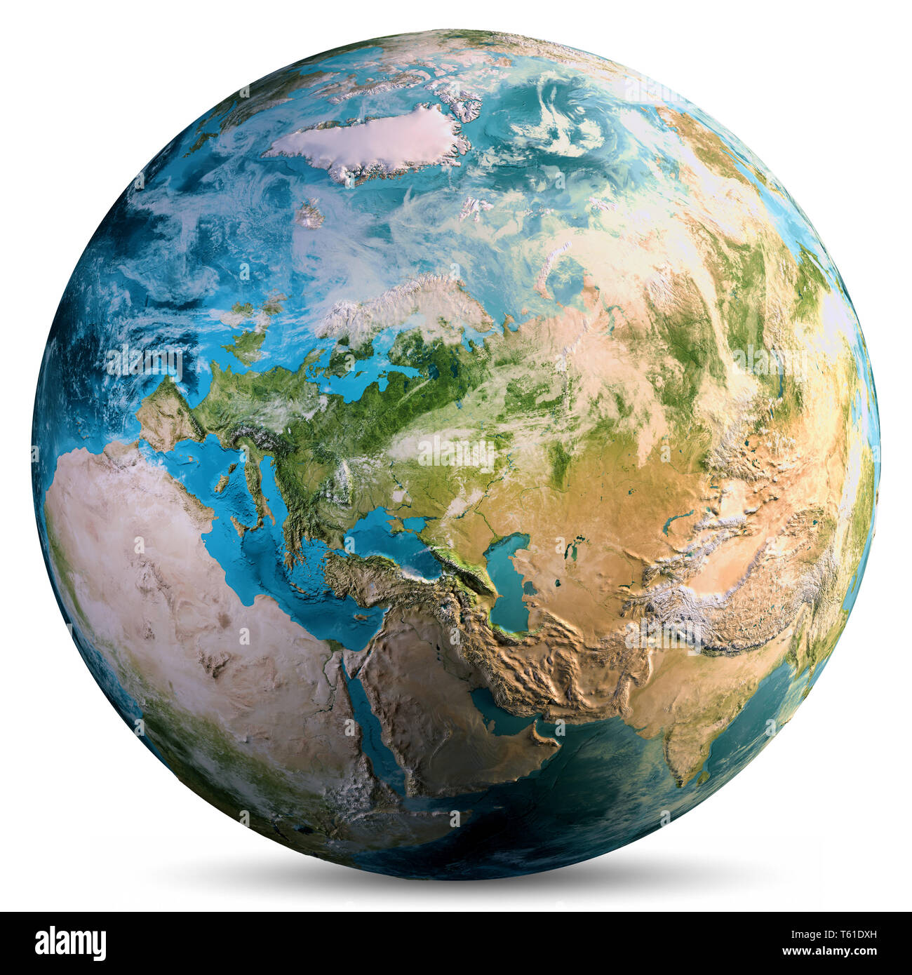 Carte du monde de la terre Banque de photographies et d’images à haute ...