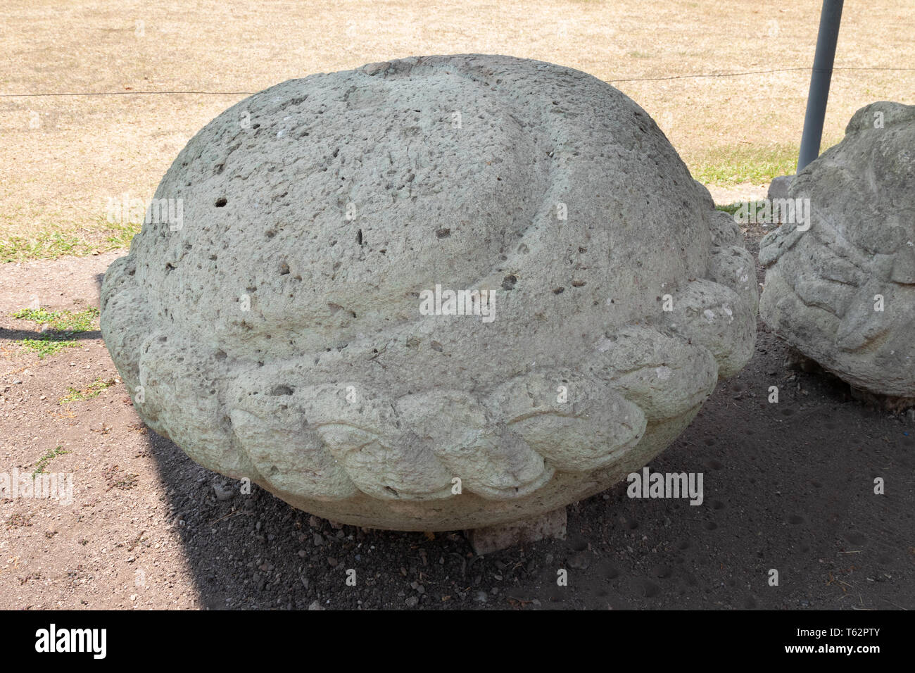 Le sacrifice humain - un autel sacrificiel humain ; Copan ruines Maya ...