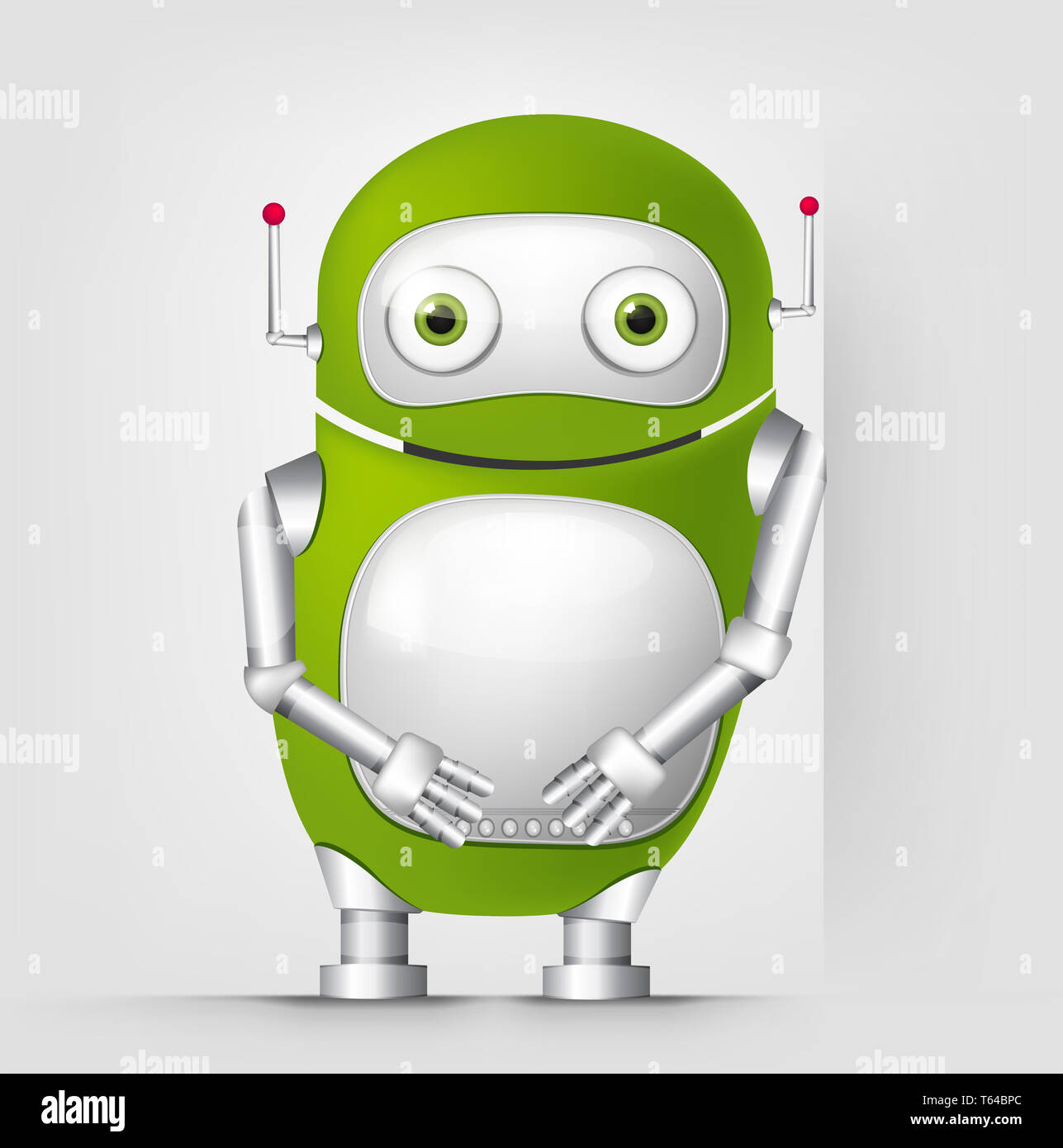 Robot mignon Banque de photographies et d’images à haute résolution - Alamy