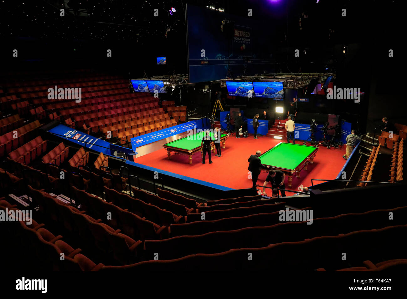 Théâtre Crucible, Sheffield, Royaume-Uni. Apr 29, 2019. Betfred World ...