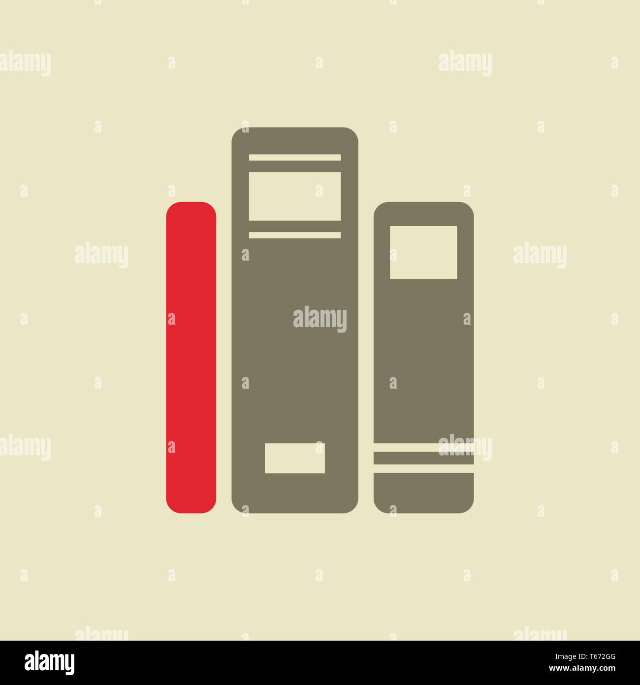 Bibliographie pictogramme Banque de photographies et d’images à haute ...