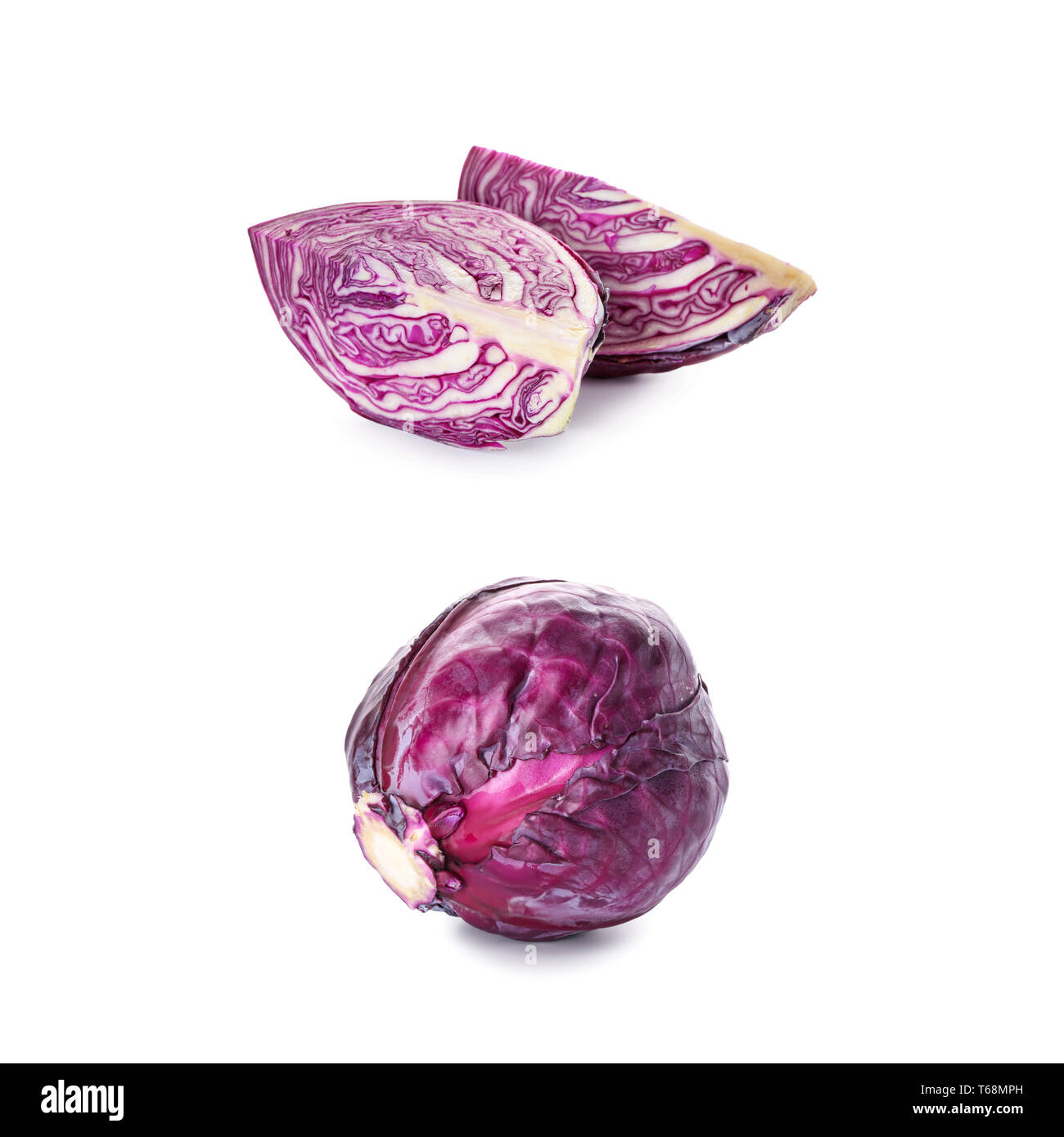 Choux rouges Banque d'images détourées - Alamy