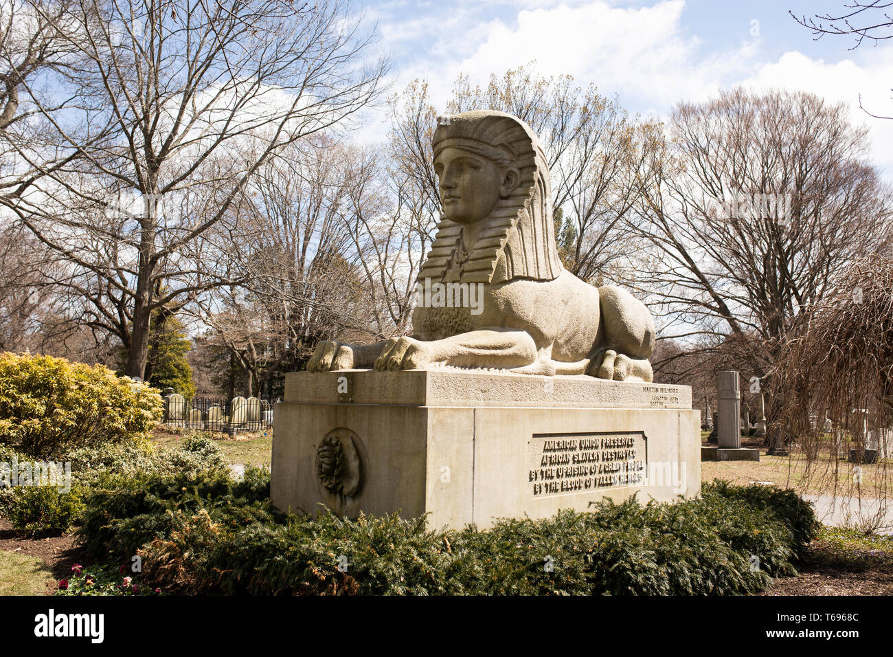 Le Sphinx, monument commémorant la fin de l'esclavage et de la guerre ...