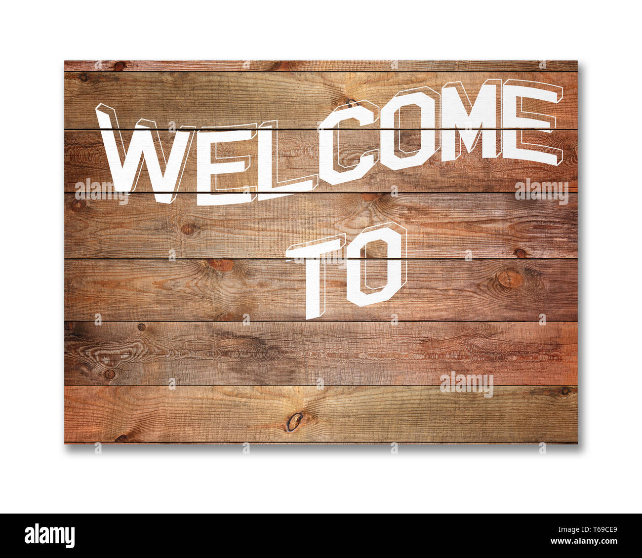 Welcome wall Banque d'images détourées - Alamy