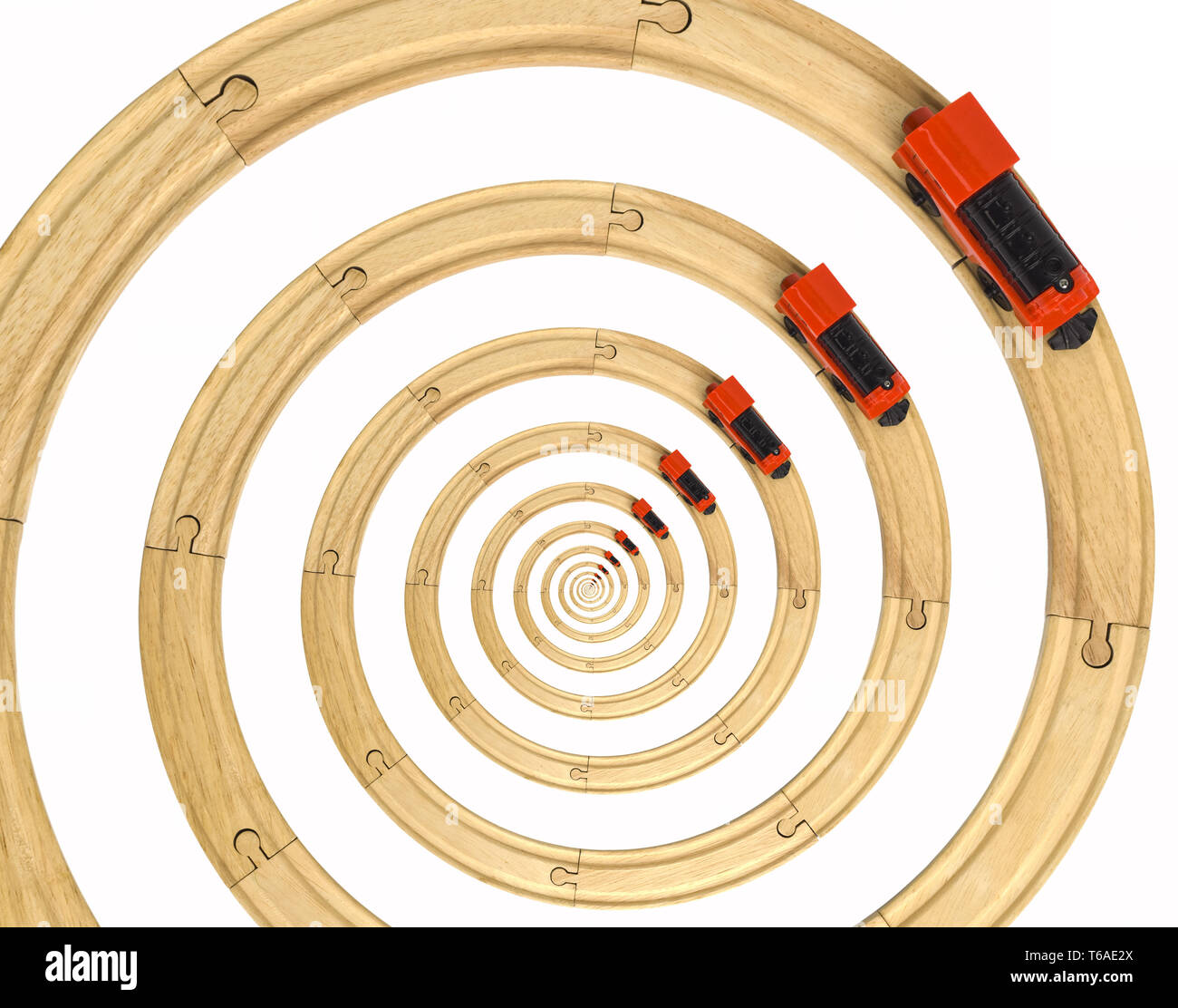 Rails de train Banque de photographies et d’images à haute résolution ...