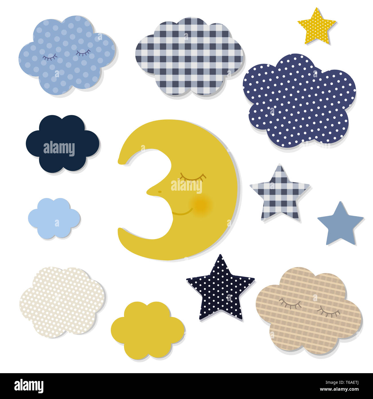 Cartoon moon Banque de photographies et d’images à haute résolution - Alamy