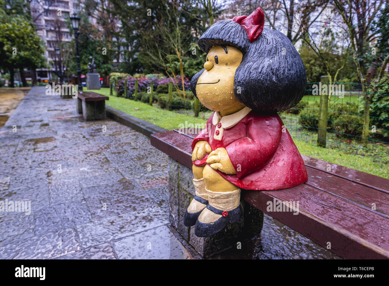 Mafalda sculpture statue Banque de photographies et d’images à haute ...