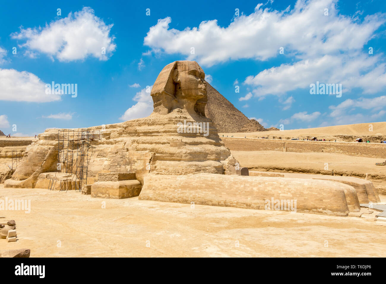 Le grand Sphinx de Gizeh en Egypte antique Photo Stock - Alamy