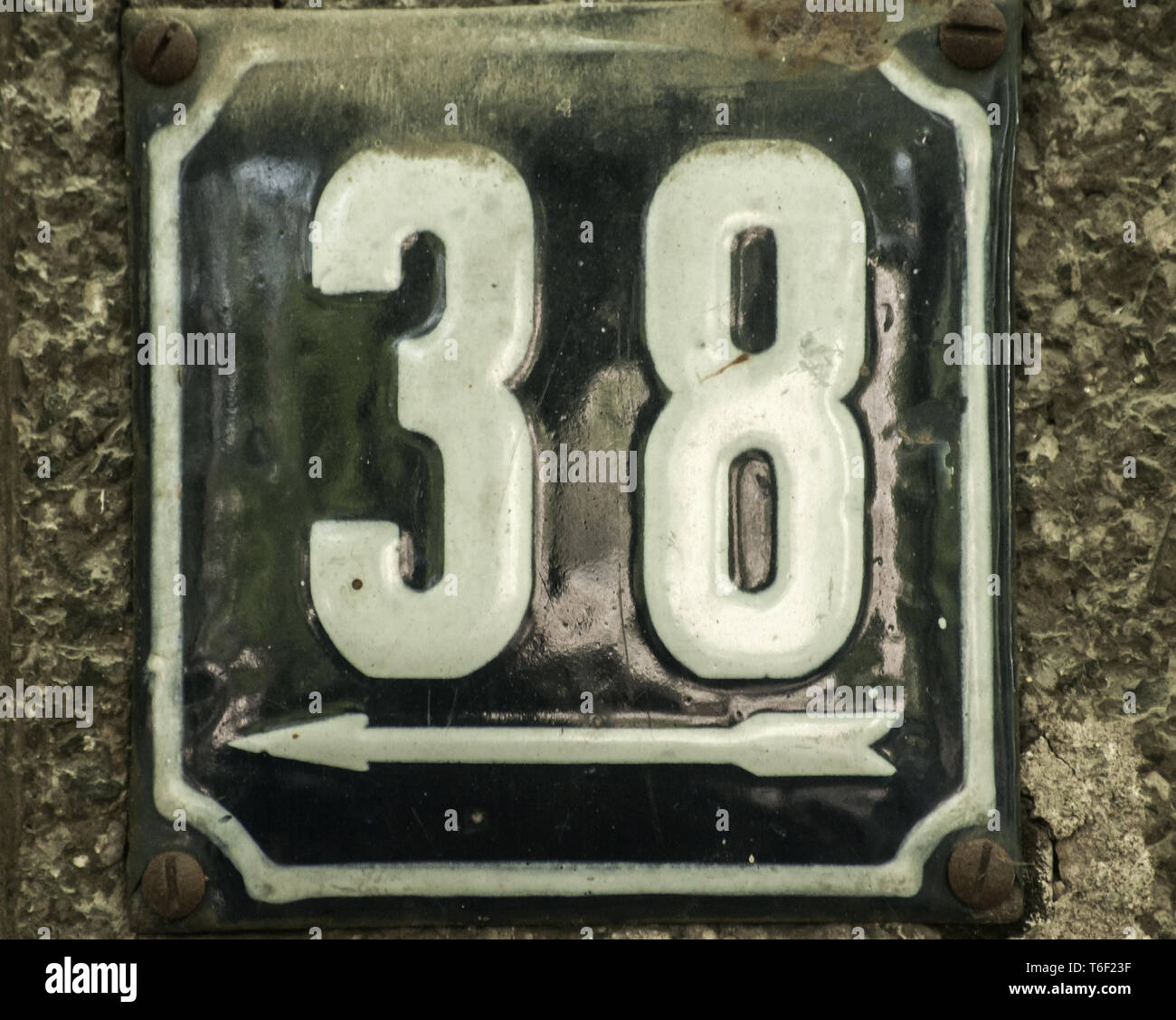 38 numero Banque de photographies et d’images à haute résolution - Alamy