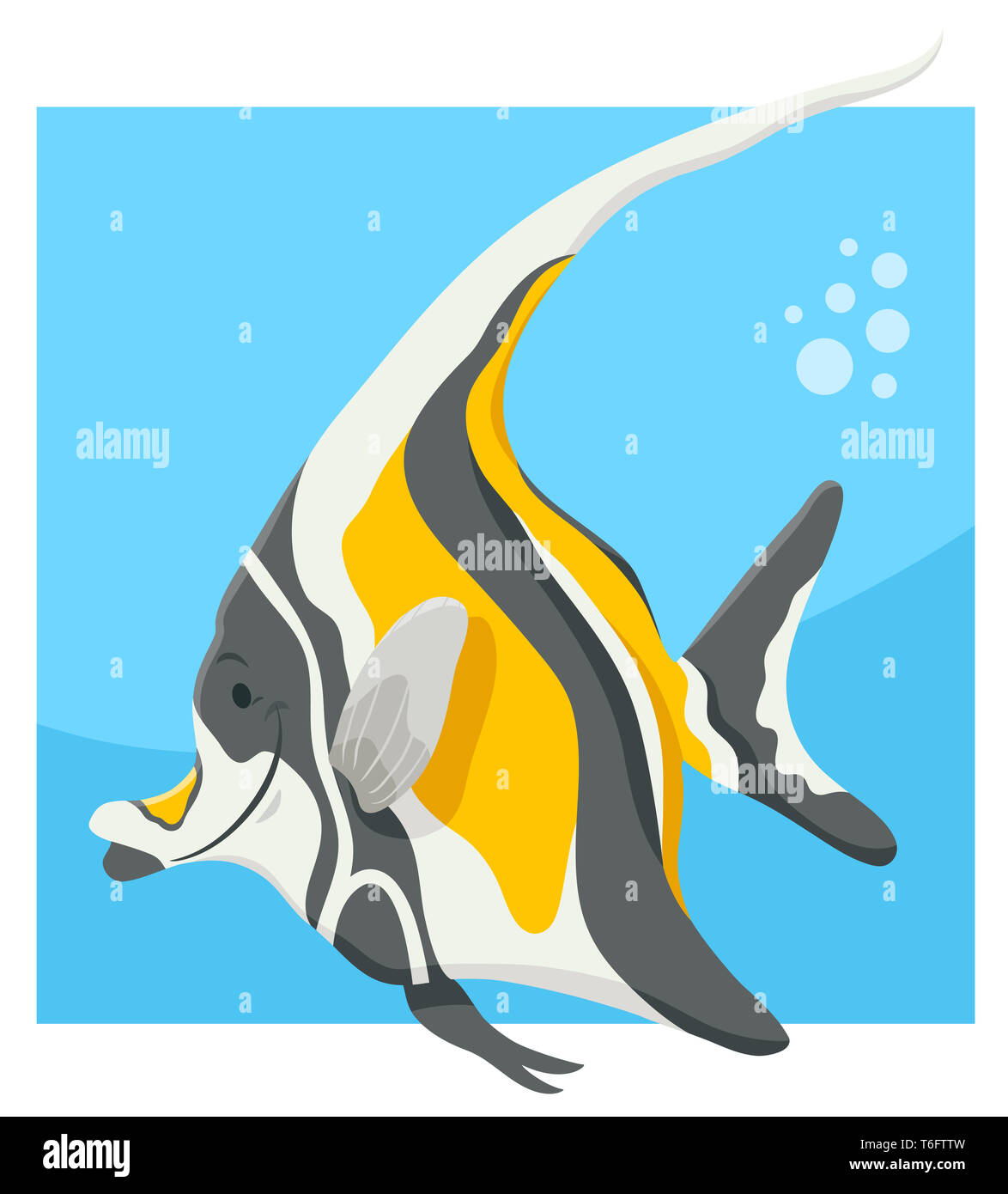 Poisson Rigolo Banque d'images détourées - Alamy