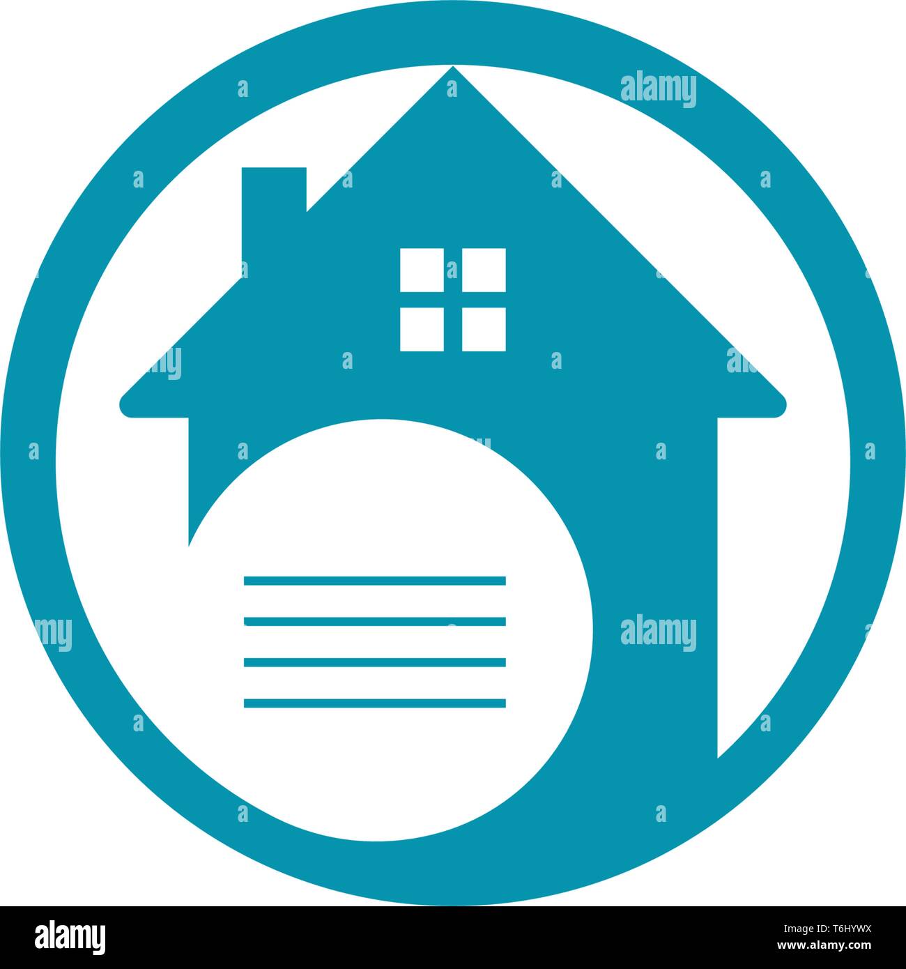 Bâtiments d'accueil et logo template icônes symboles Image Vectorielle ...