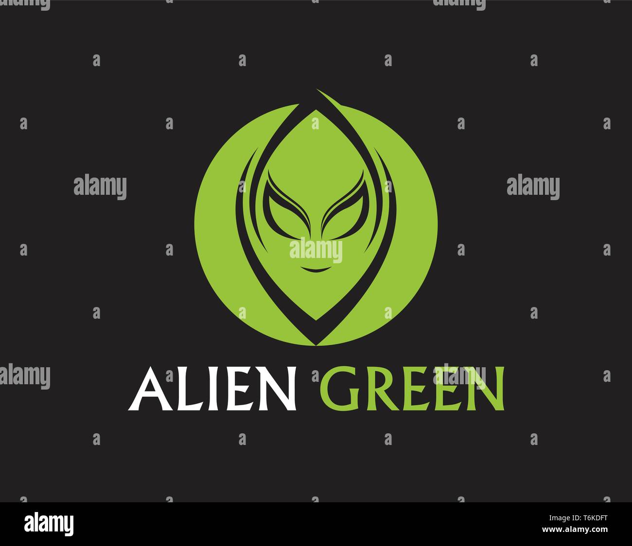 Icône visage logo vector et symboles template Image Vectorielle Stock ...