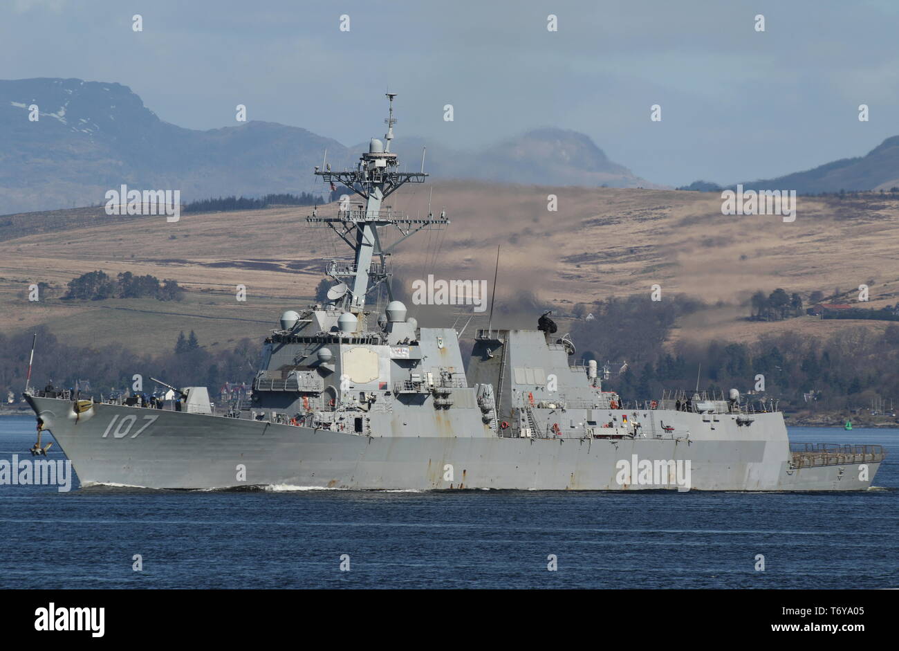 Uss gravel ddg 107 Banque de photographies et d’images à haute ...