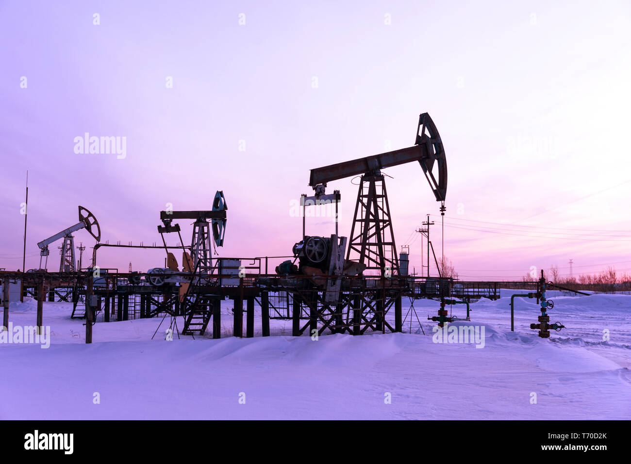 Petroleum extraction russia Banque de photographies et d’images à haute ...