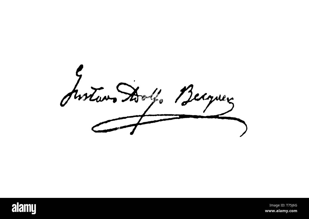 Gustavo adolfo claudio dominguez bastida Banque de photographies et d ...