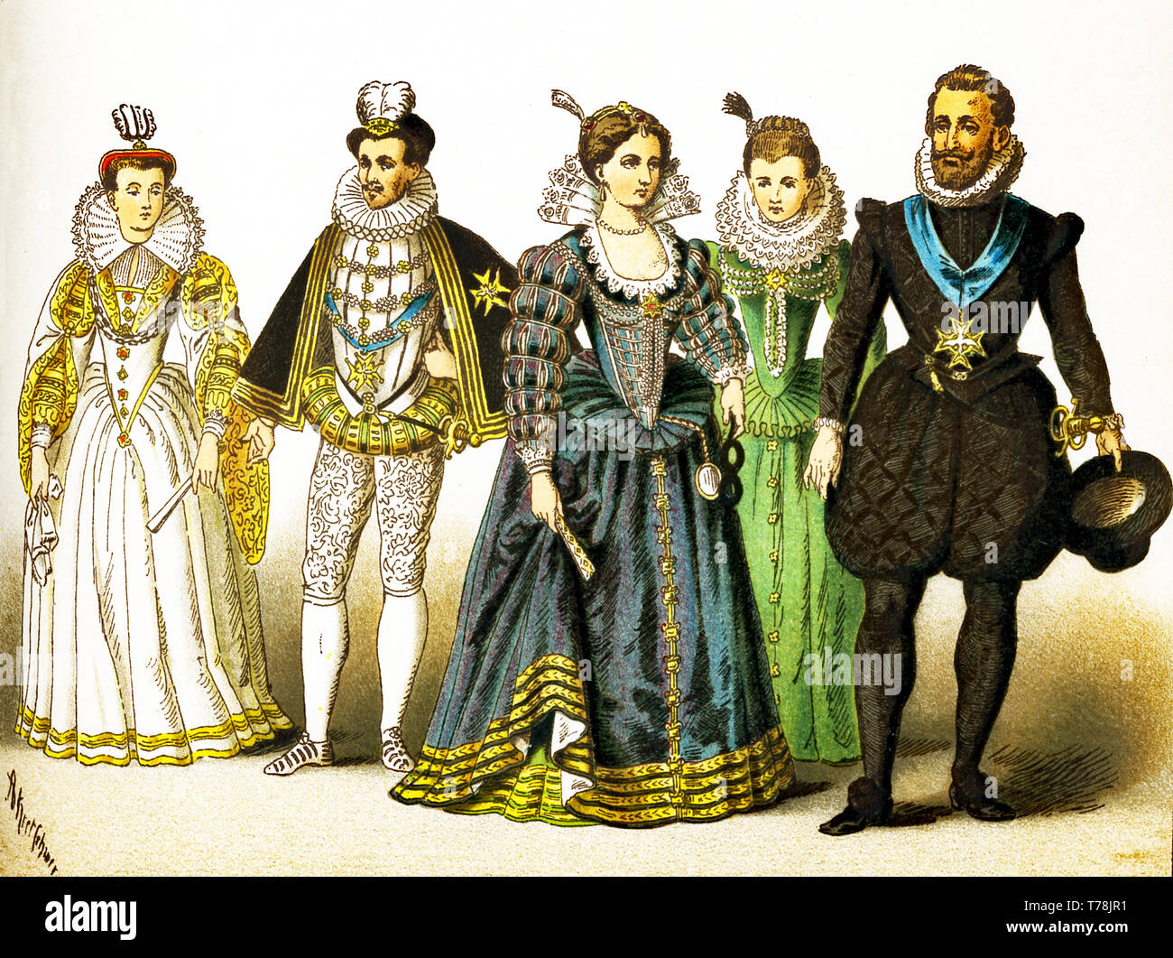 16th century clothing french Banque de photographies et d’images à ...