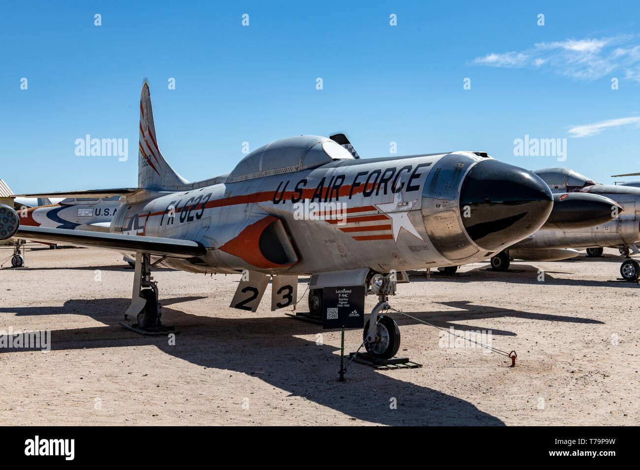 Lockheed F 94c Starfire Air Force à Pima Air And Space Museum à Tucson