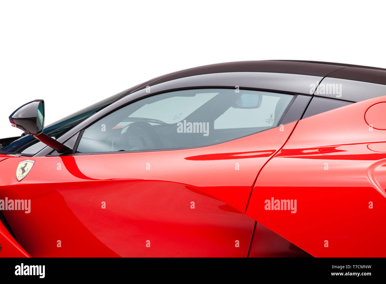 Ferrari rouge Banque de photographies et d’images à haute résolution ...