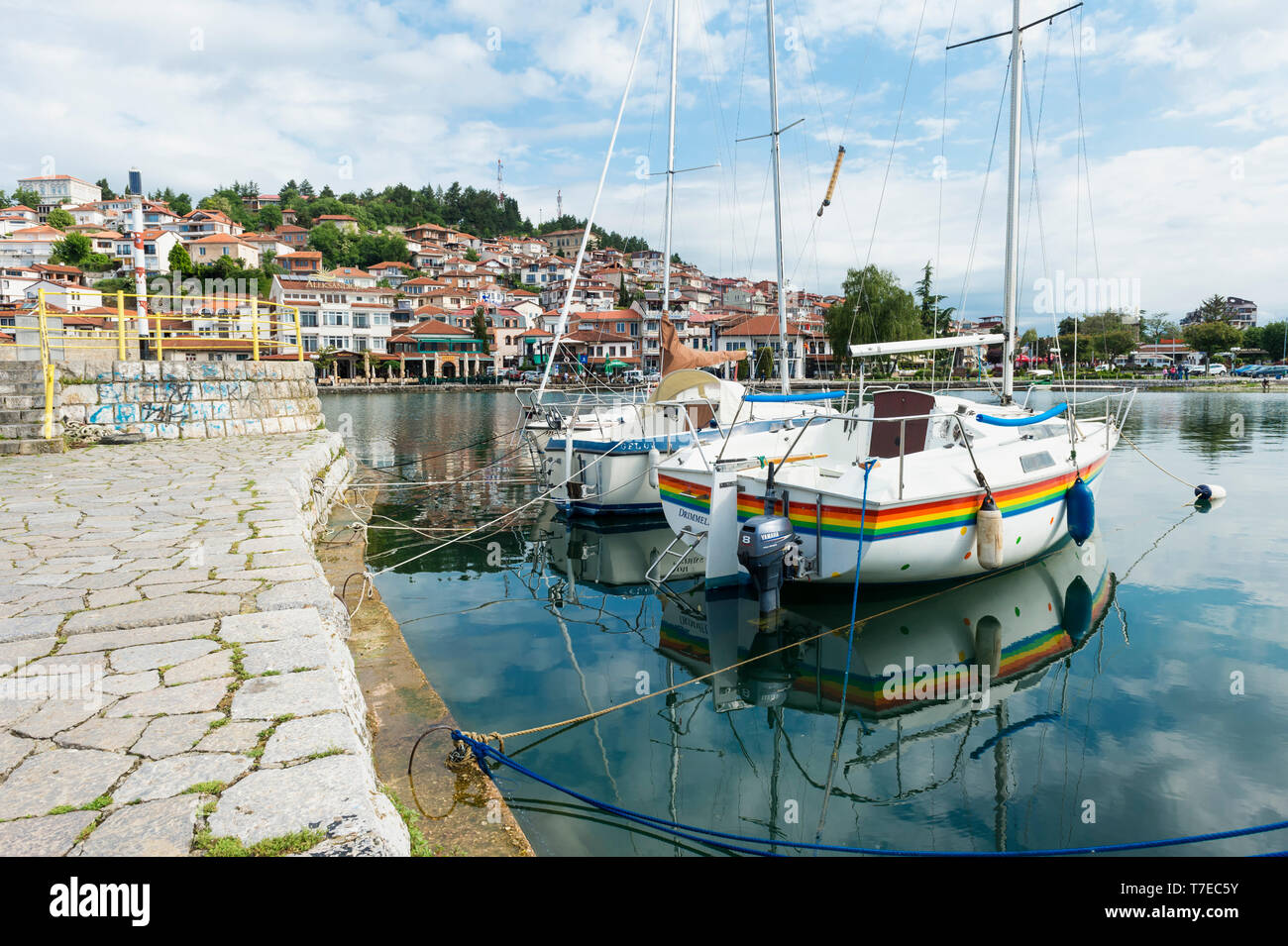Ohrid lake Banque de photographies et d’images à haute résolution - Alamy