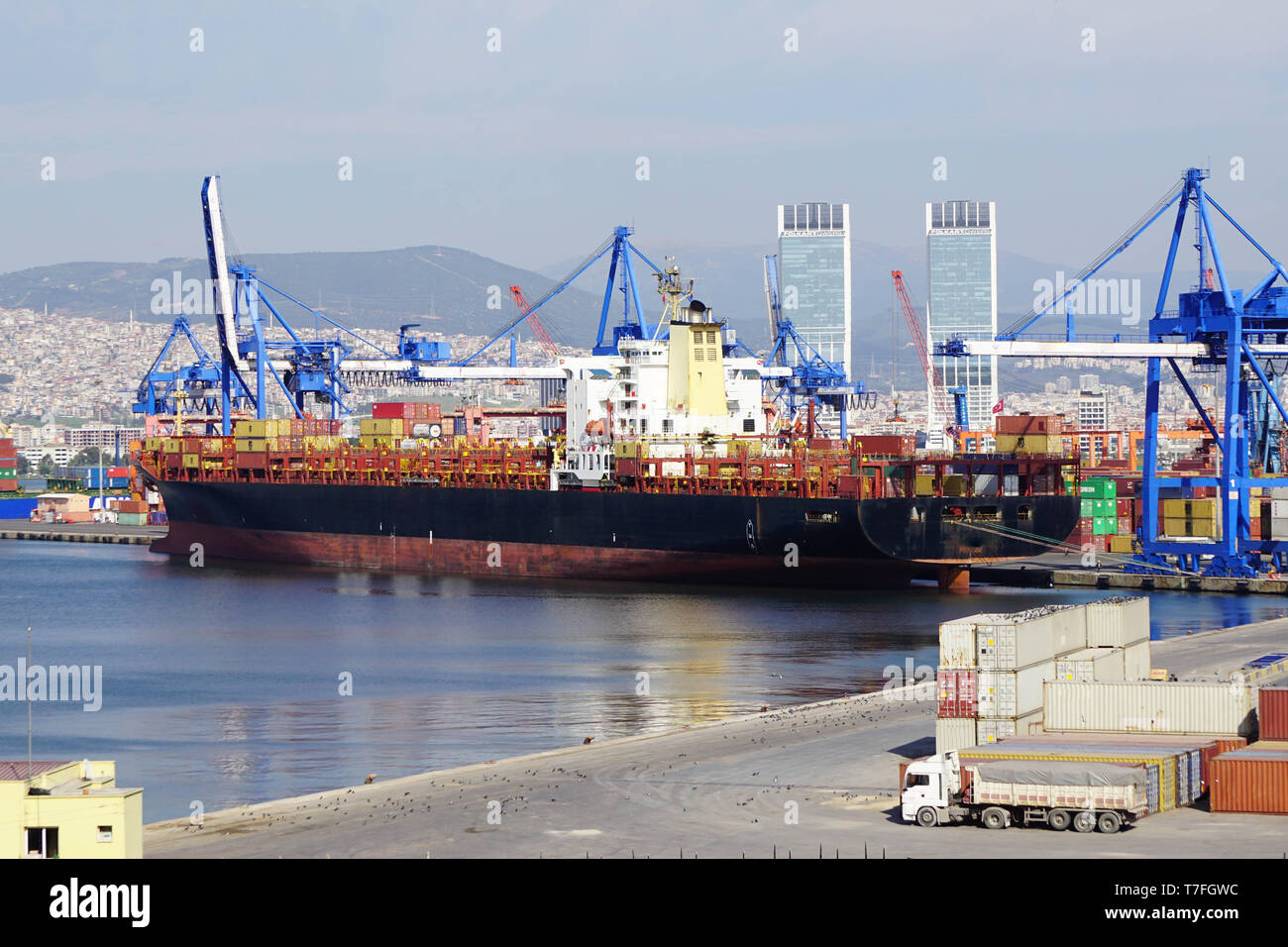 Izmir panoramique Banque de photographies et d’images à haute ...