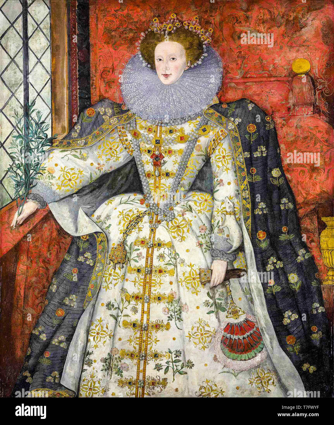 Reine elizabeth i portrait peinture Banque de photographies et d’images ...
