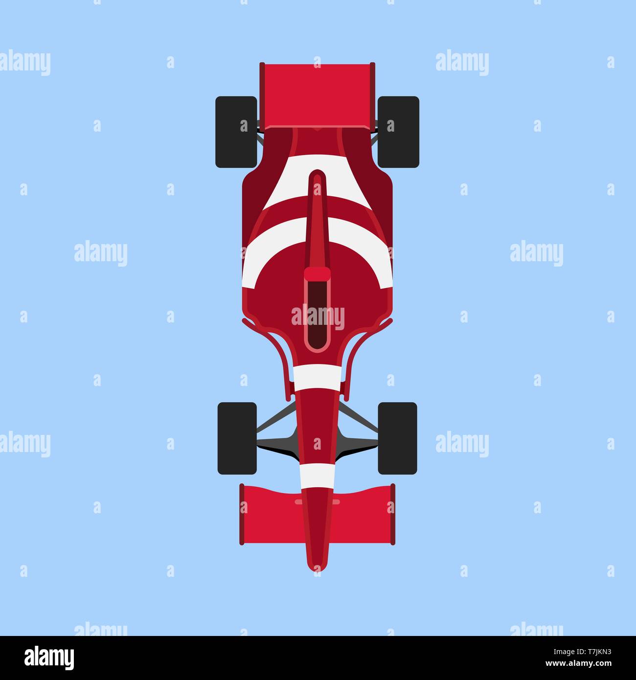 F1 car top view Banque de photographies et d’images à haute résolution ...
