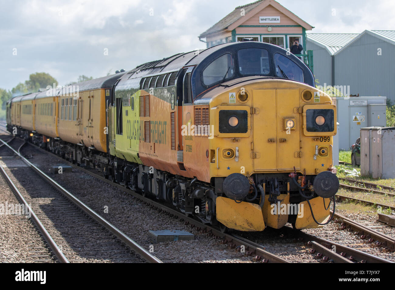 Network rail test train Banque de photographies et d’images à haute ...