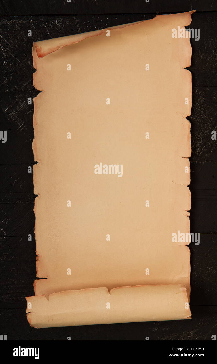 Parchemin vide Banque de photographies et d’images à haute résolution ...