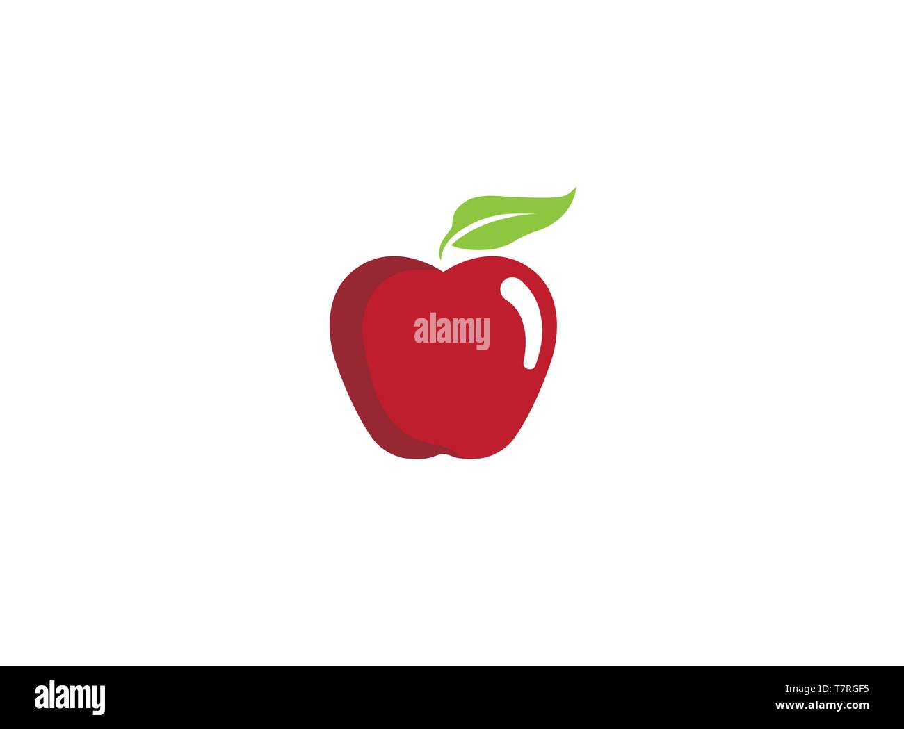 Logo pomme rouge Banque d'images vectorielles - Page 2 - Alamy