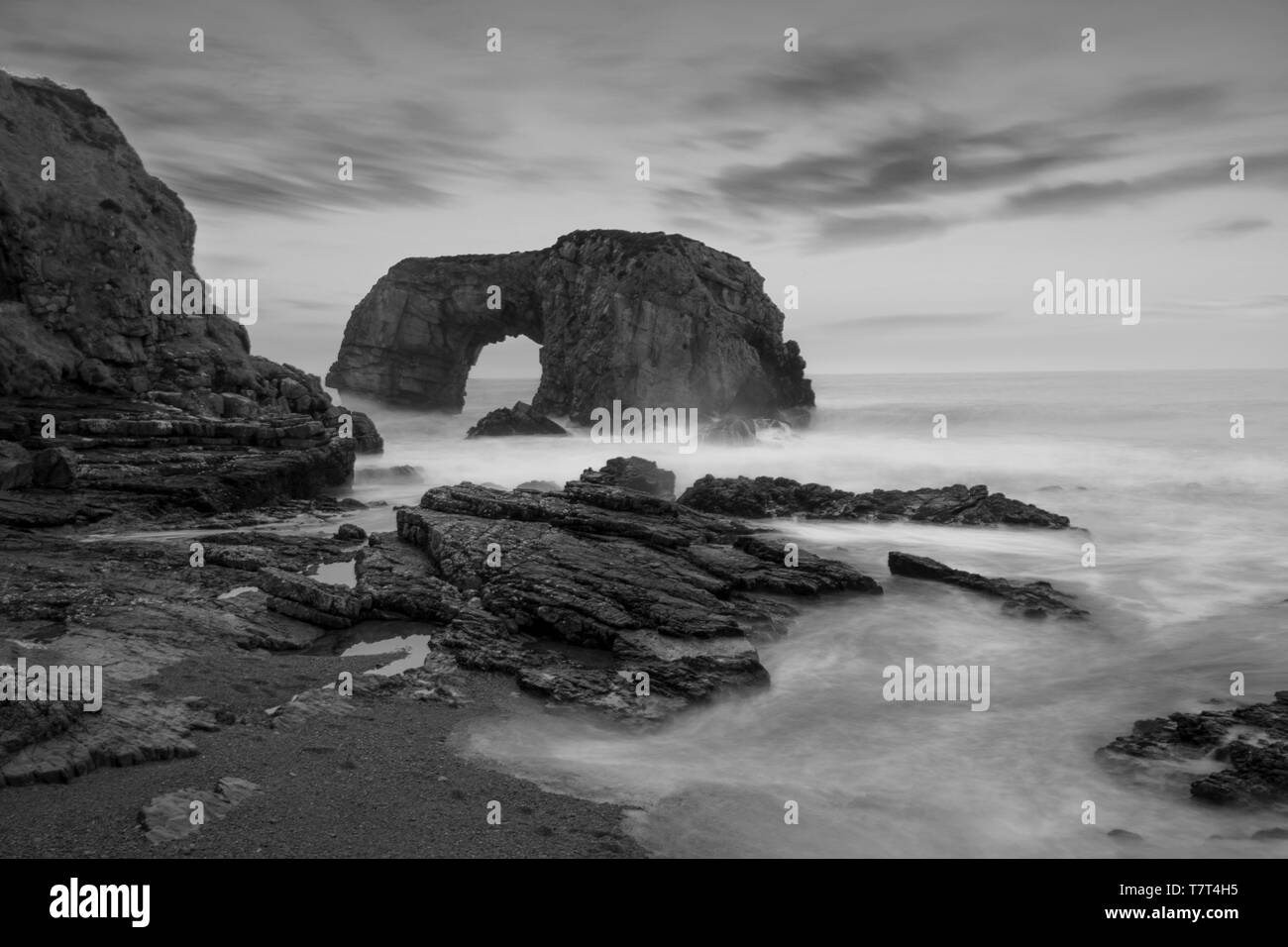 Arche de mer Banque d'images noir et blanc - Alamy