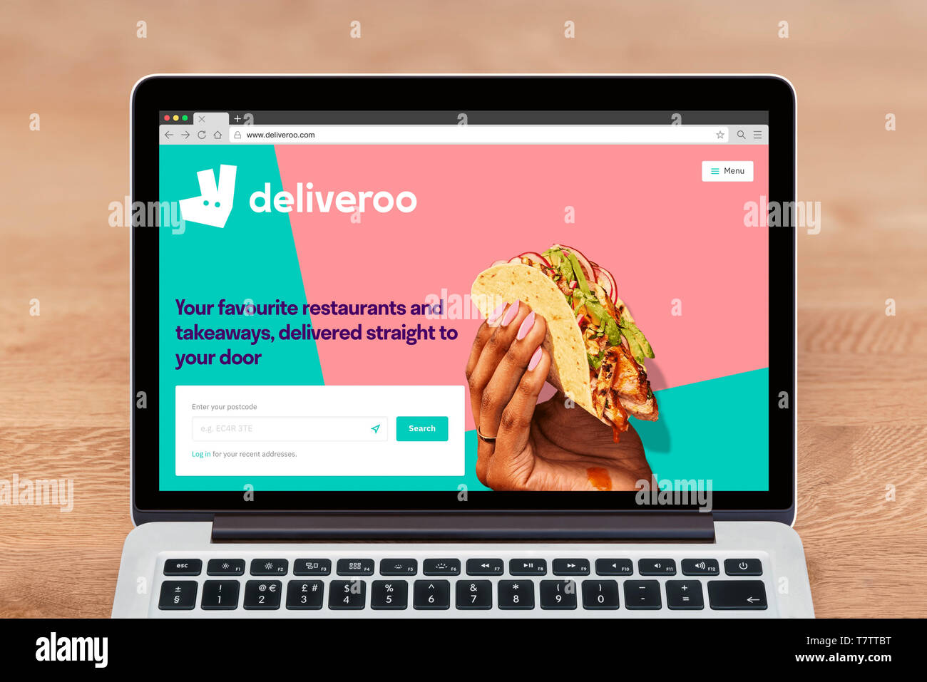 Site web deliveroo Banque de photographies et d’images à haute ...