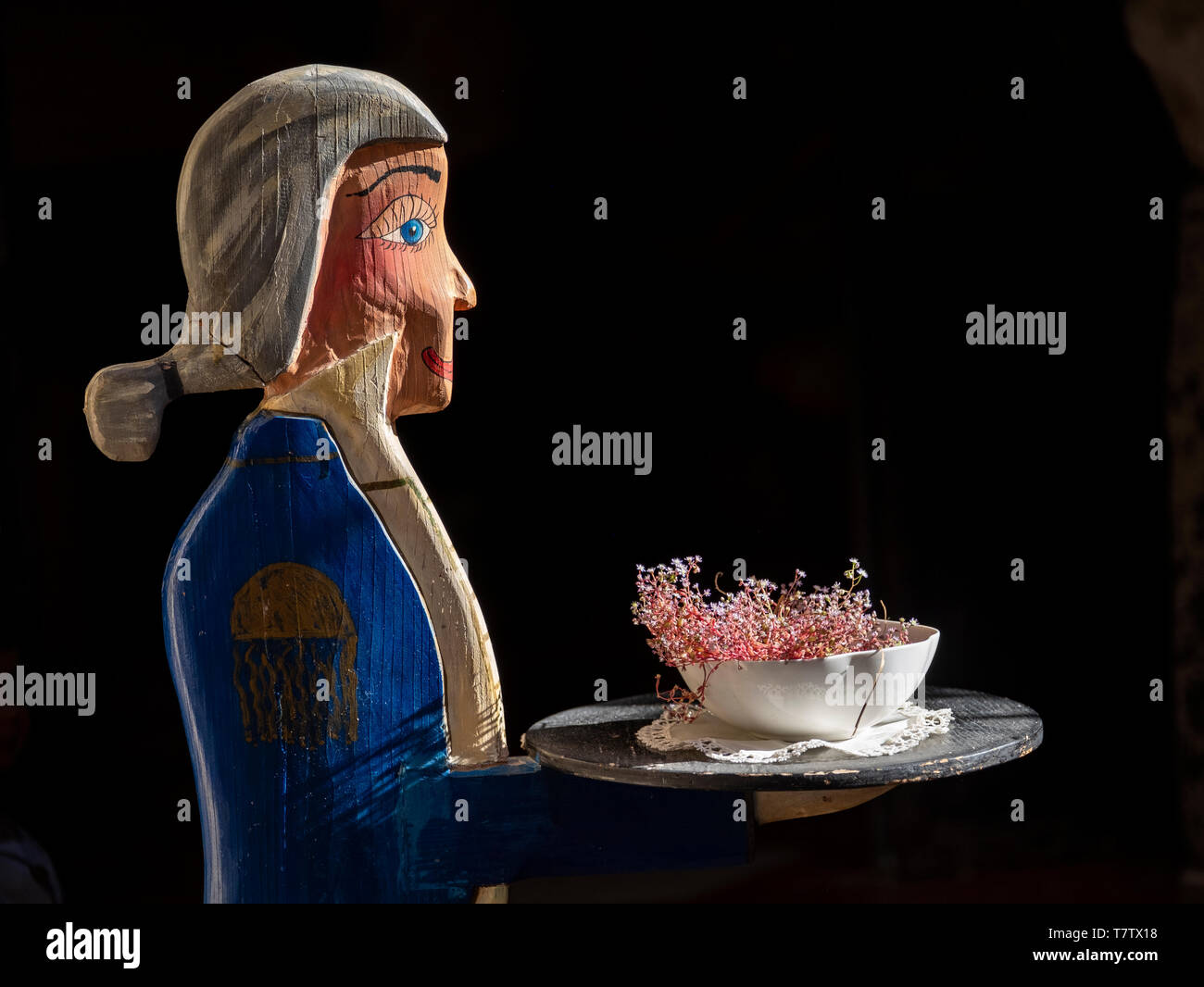 Station de serveur en bois Banque de photographies et d’images à haute ...